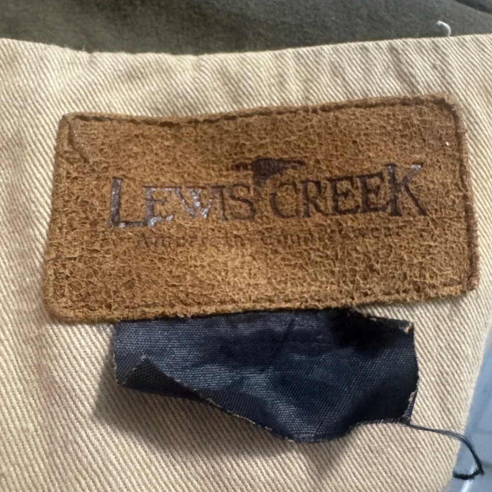 Lewis Creek | Jackets & Coats | Vintage Lewis Creek Mens Waxed Cotton ...